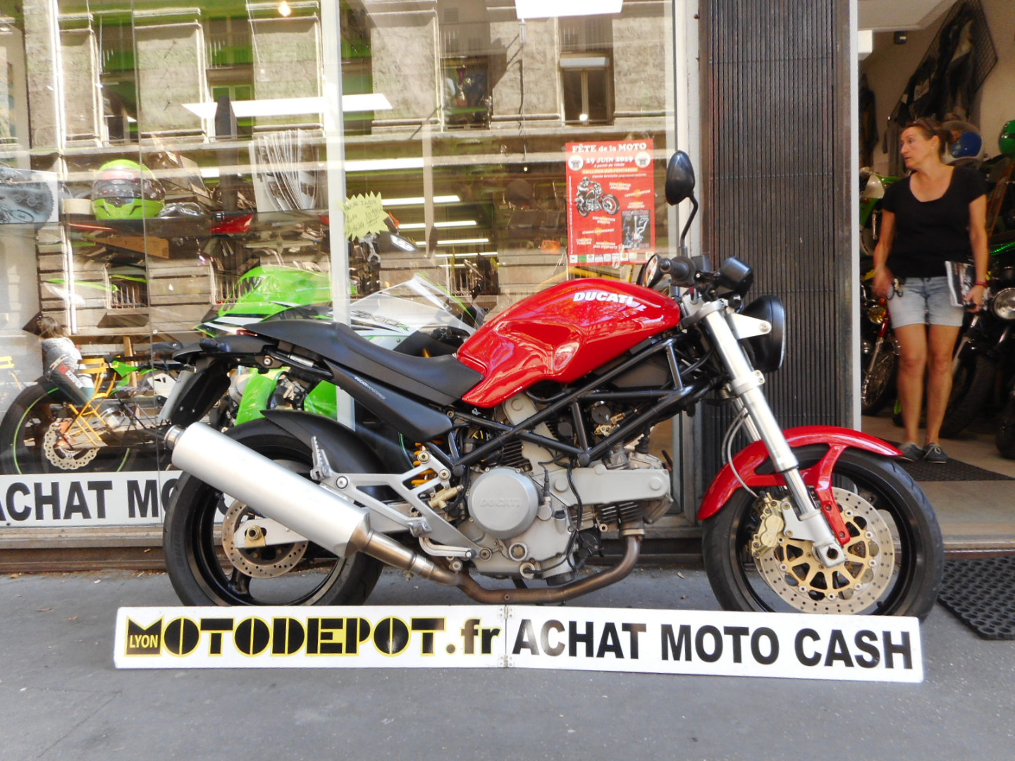 Moto depot : Motos d’occasion collection ducati, MONSTRO 620 IE DUCATI ...